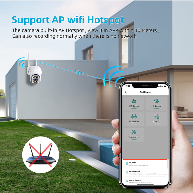 A20 Waterproof Wireless 4K WiFi Camera - A Top Security Camera Manufacturer