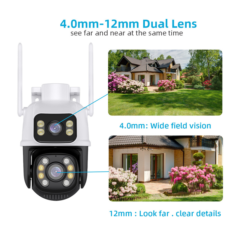A28 Dual Lens WiFi Camera - A Top Security Camera Manufacturer