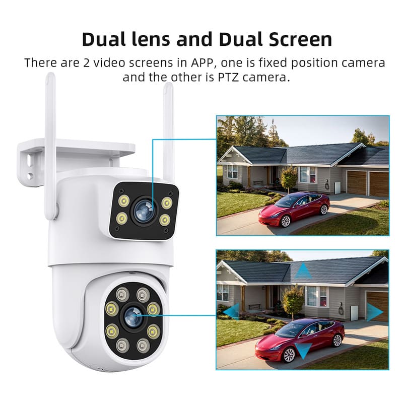 A30 8MP Dual Lens WiFi Camera - A Top Security Camera Manufacturer