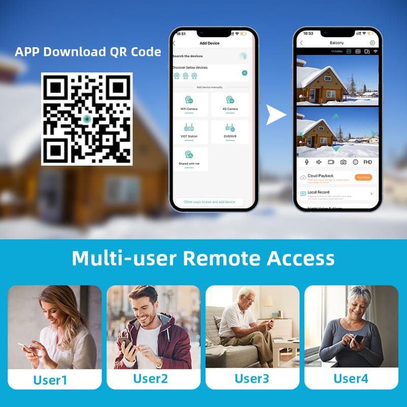 A30 8MP Dual Lens WiFi Camera - A Top Security Camera Manufacturer