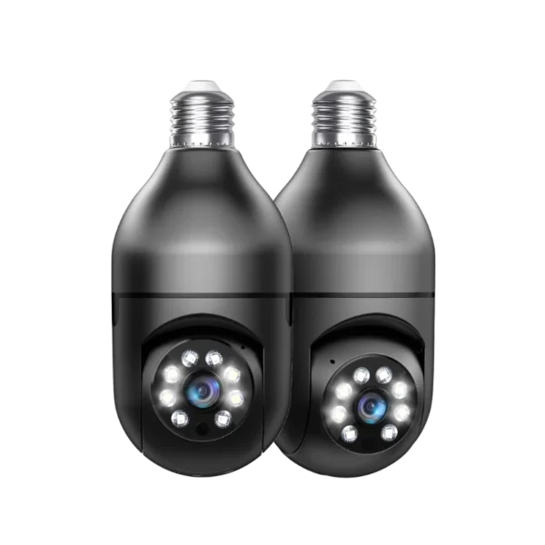 EseeCloud Light Bulb Camera E27 3MP WiFi AP Cloud TF Card Storage